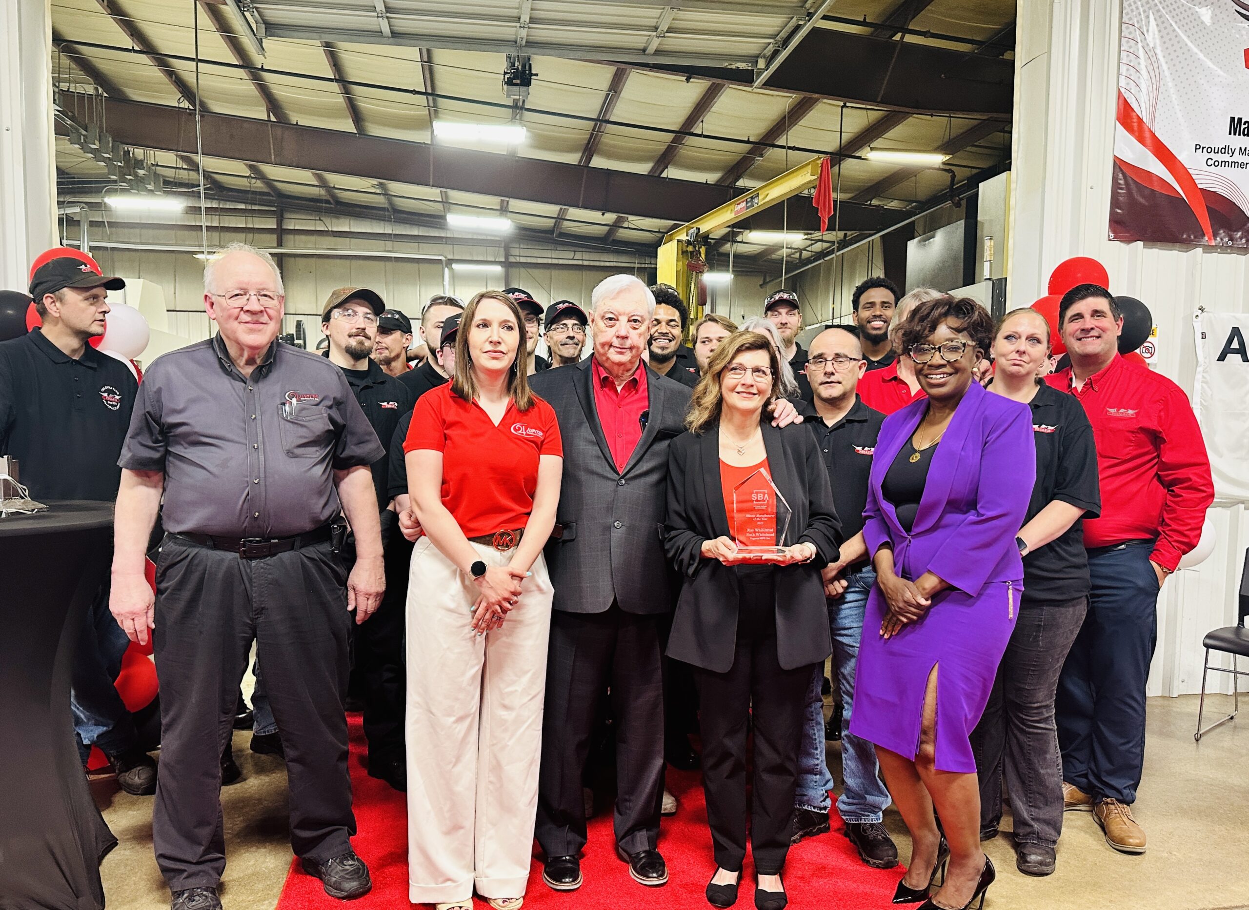Pegasus manufacturing Awarded Manufacturer of the Year - Pegasus MFG Inc.